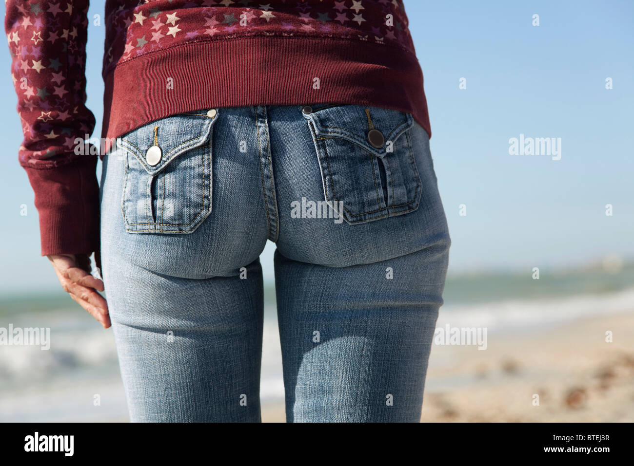 Woman's back side, close-up Stock Photo - Alamy