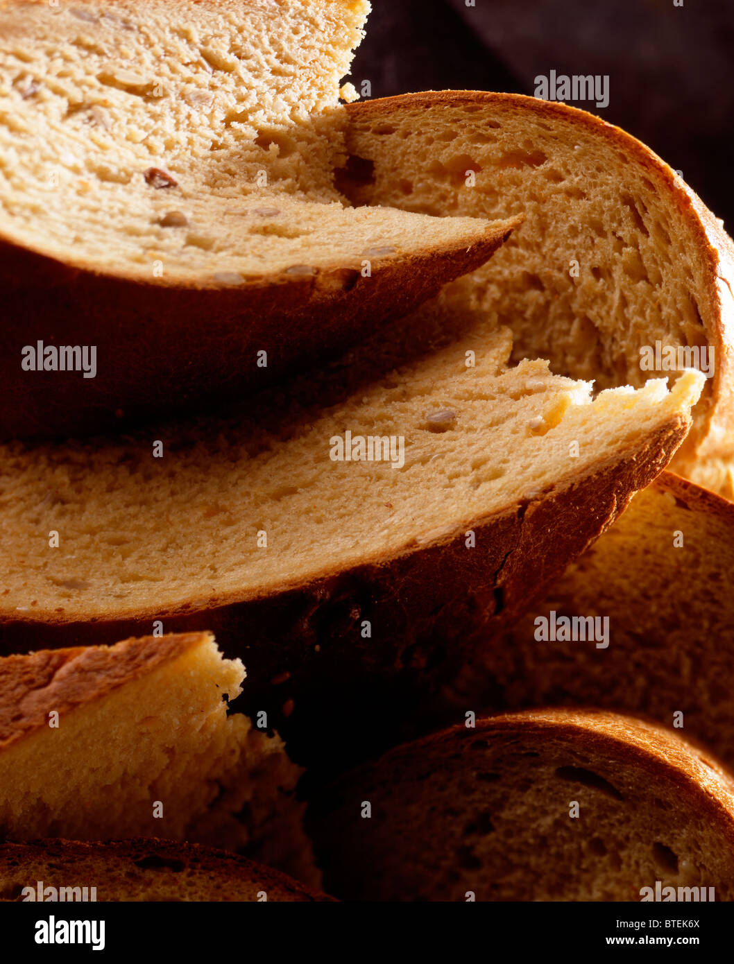 Torn bread loaf hi-res stock photography and images - Alamy