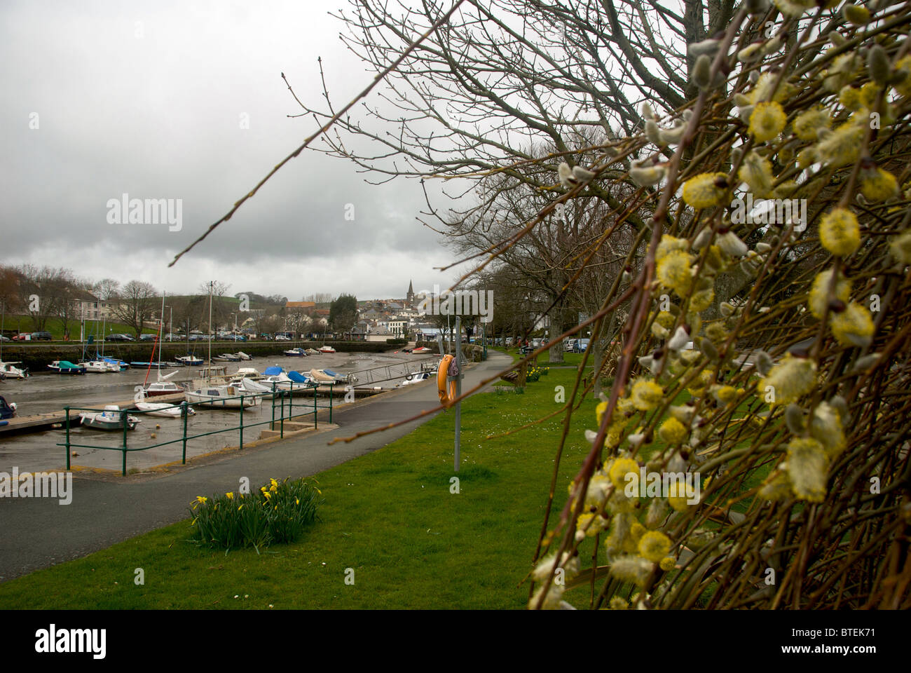 Kingsbridge Devon UK Harbor Harbour Stock Photo - Alamy