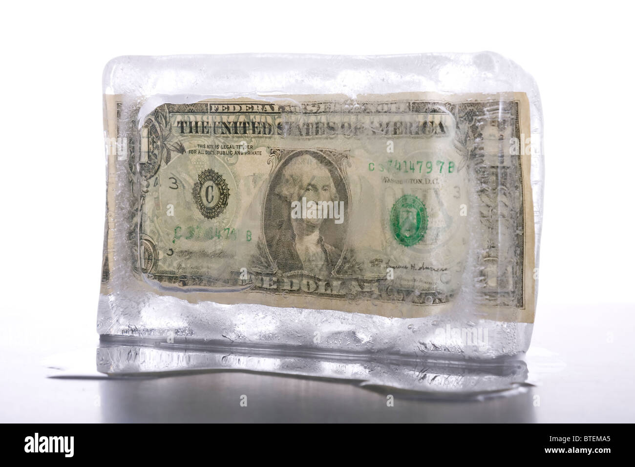 Frozen money hi-res stock photography and images - Alamy