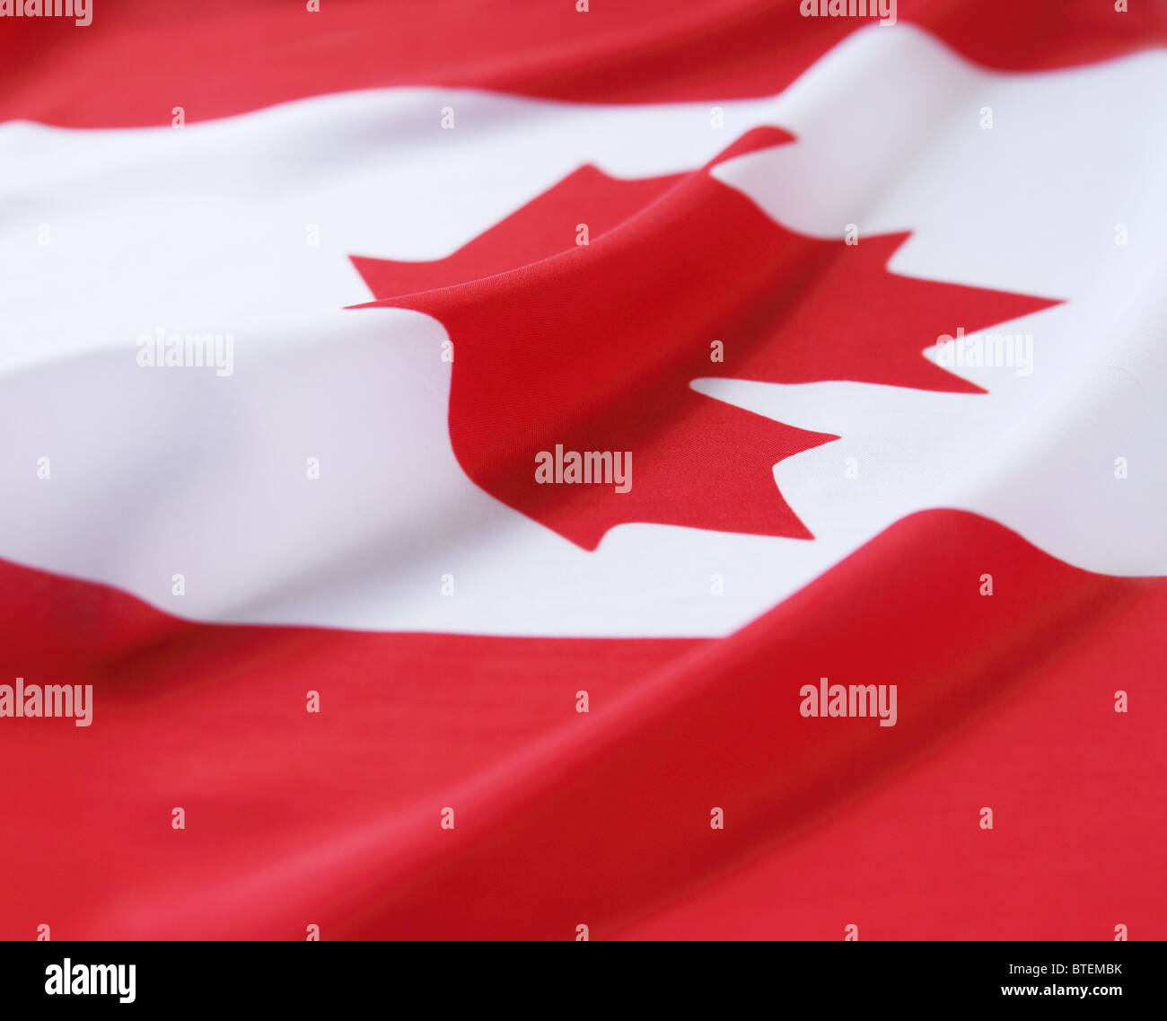 unique view of the flag of Canada Stock Photo - Alamy