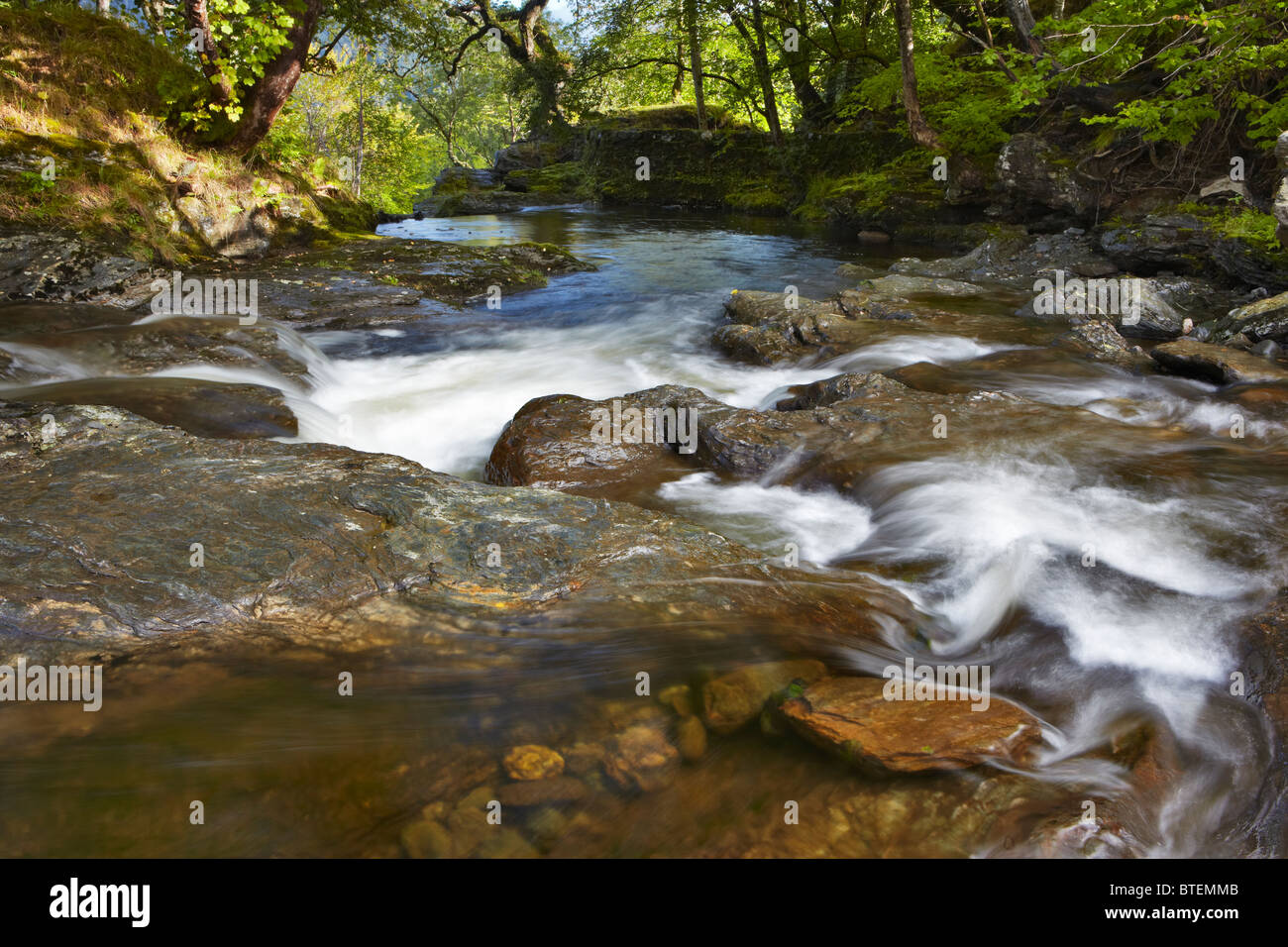 Edinample falls hi-res stock photography and images - Alamy