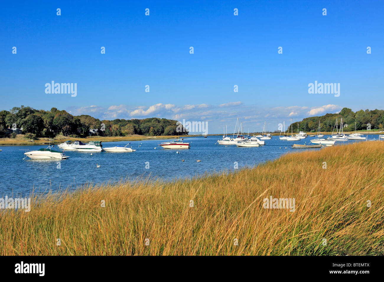 Setauket harbor Long Island NY Stock Photo - Alamy