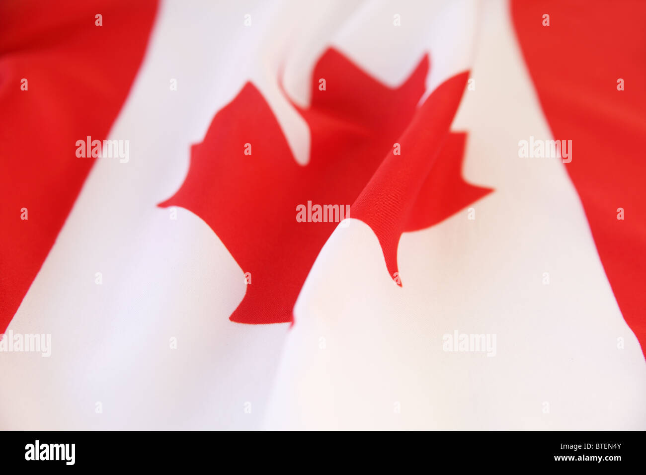 unique view of the flag of Canada Stock Photo - Alamy
