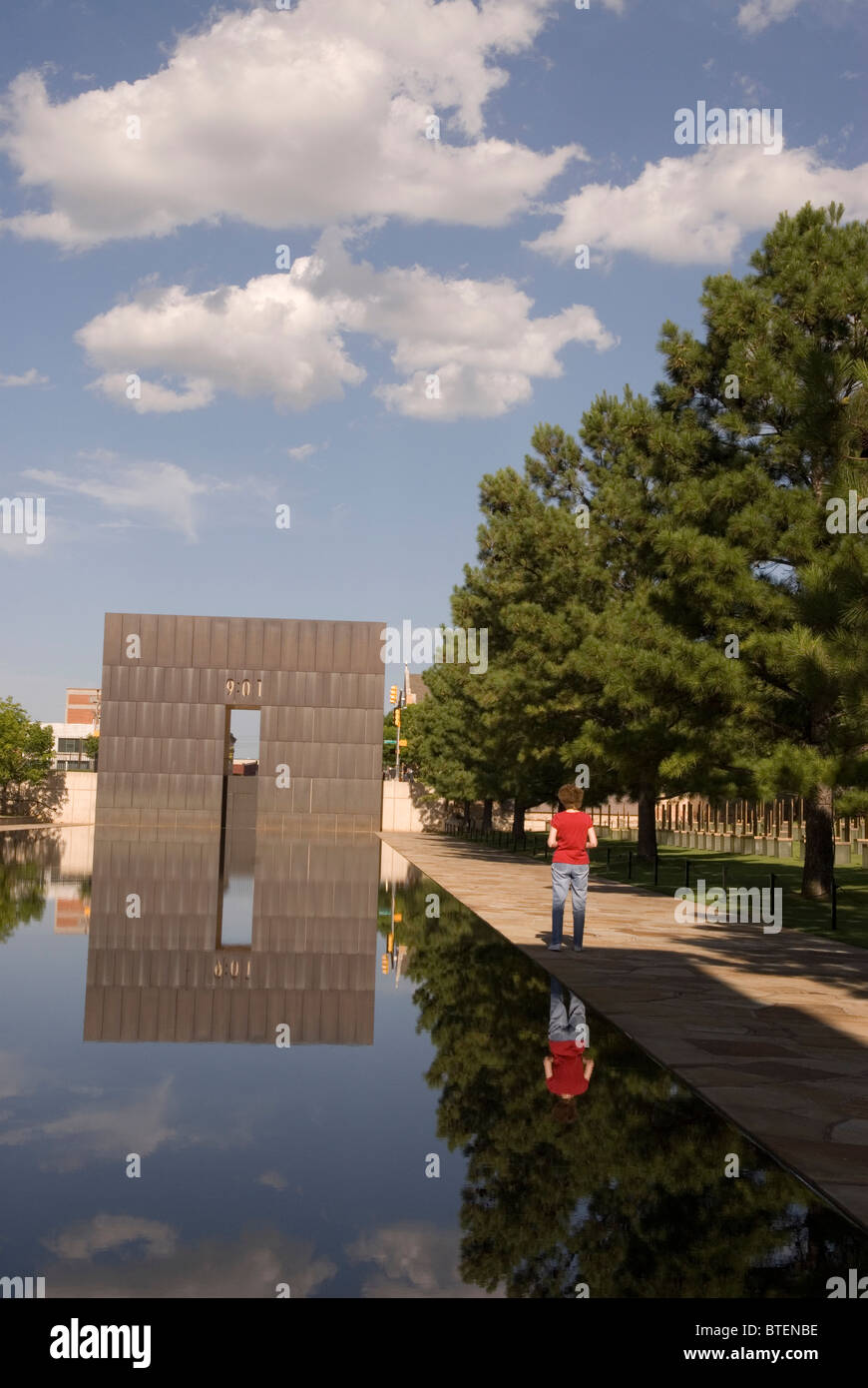 Oklahoma City National Memorial Oklahoma USA Stock Photo - Alamy