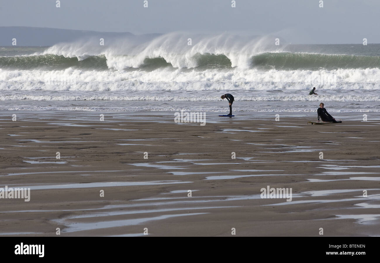 Devon surfing hi-res stock photography and images - Alamy