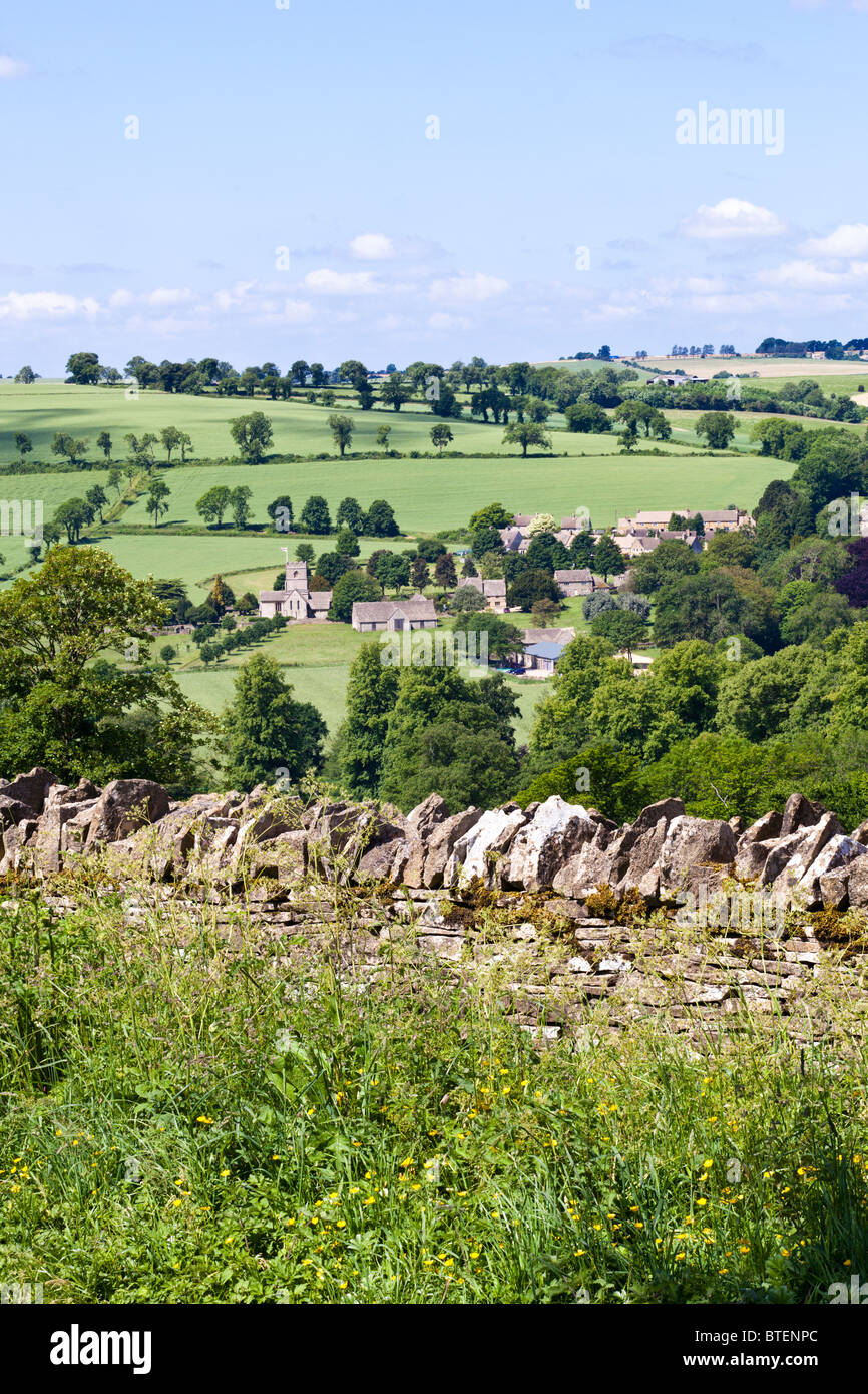 The Cotswold village of Guiting Power, Gloucestershire UK Stock Photo ...