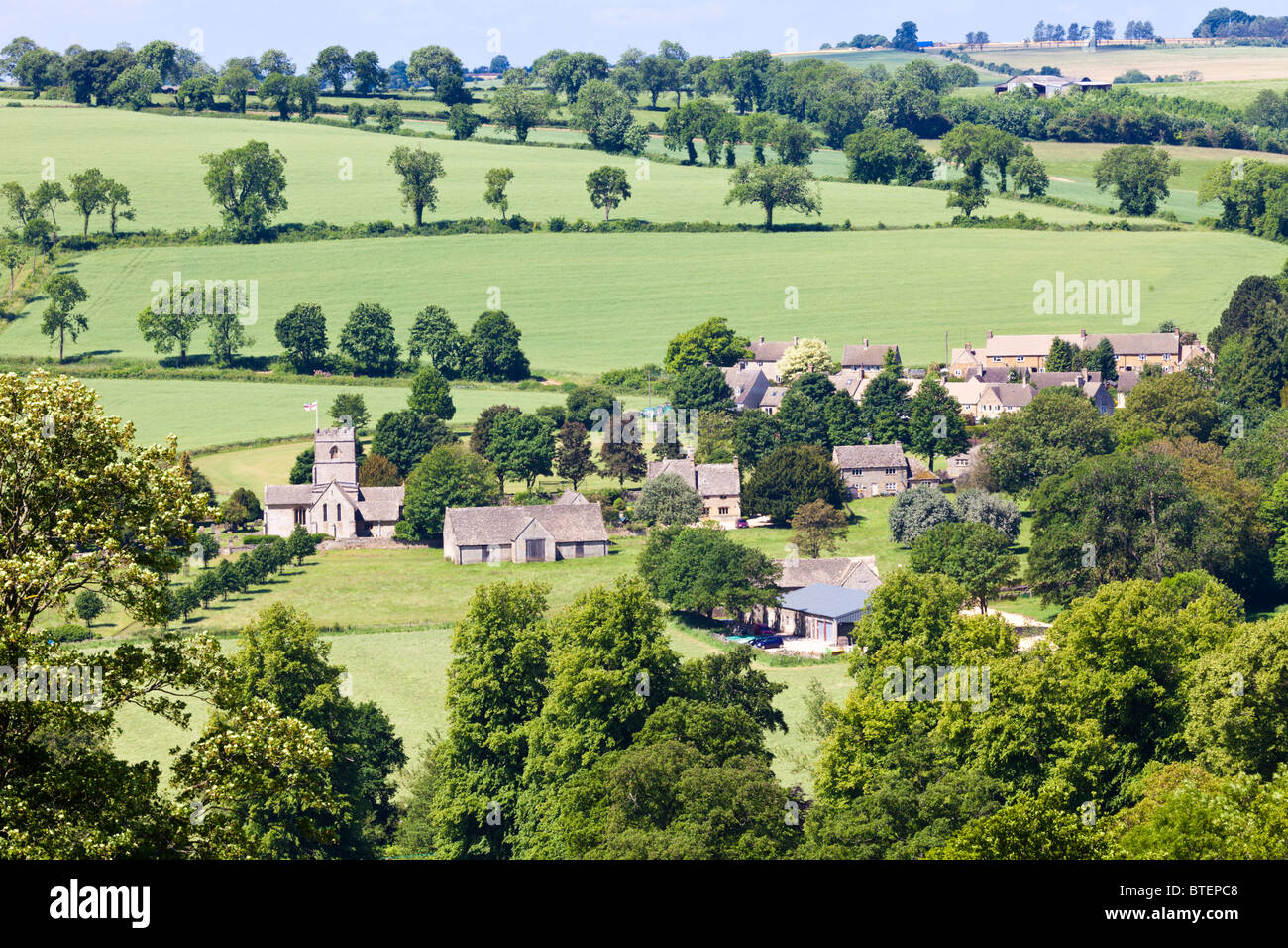 The Cotswold village of Guiting Power, Gloucestershire Stock Photo - Alamy