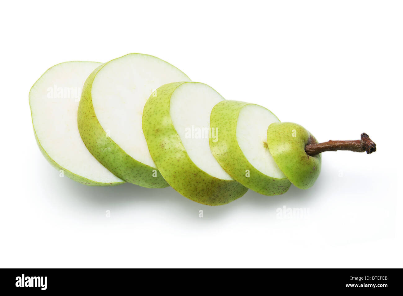 Sliced pear hi-res stock photography and images - Alamy