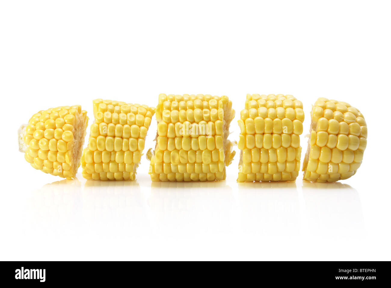 Corn of the cob slices hi-res stock photography and images - Alamy