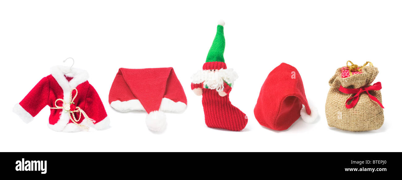 Row christmas decorations on hi-res stock photography and images - Alamy
