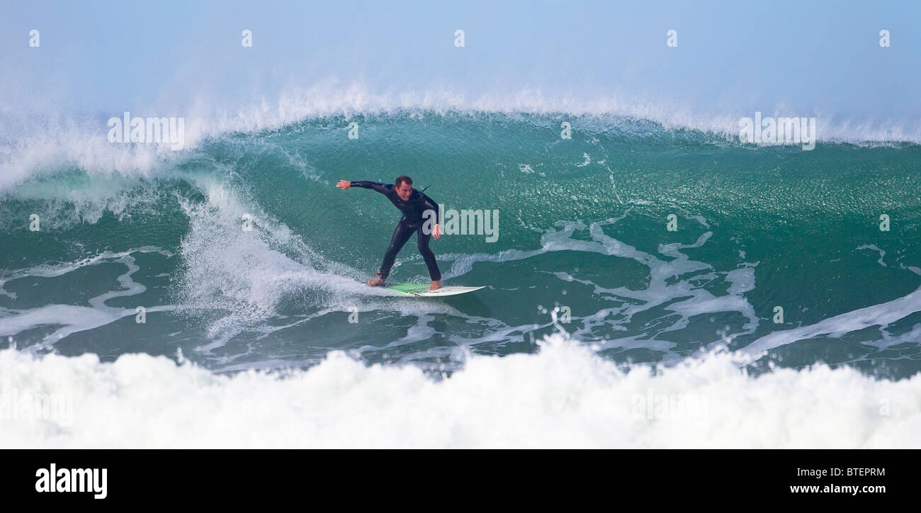 Cornwall surf board hi-res stock photography and images - Alamy