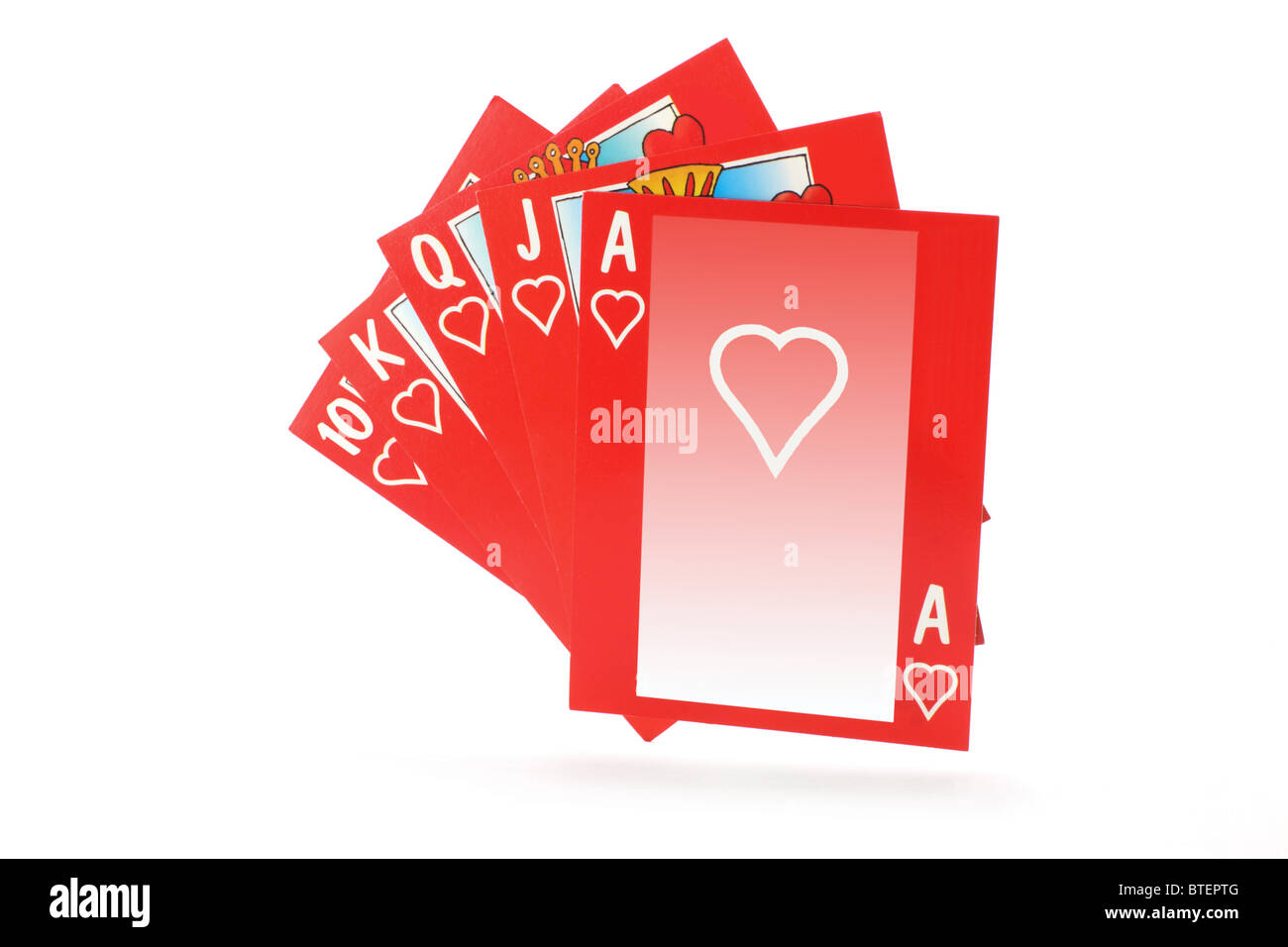 Playing cards cut out Cut Out Stock Images & Pictures - Alamy