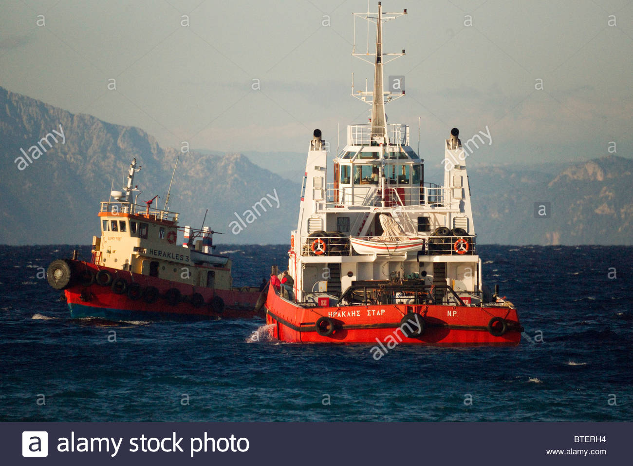 Greek Tugs High Resolution Stock Photography and Images - Alamy