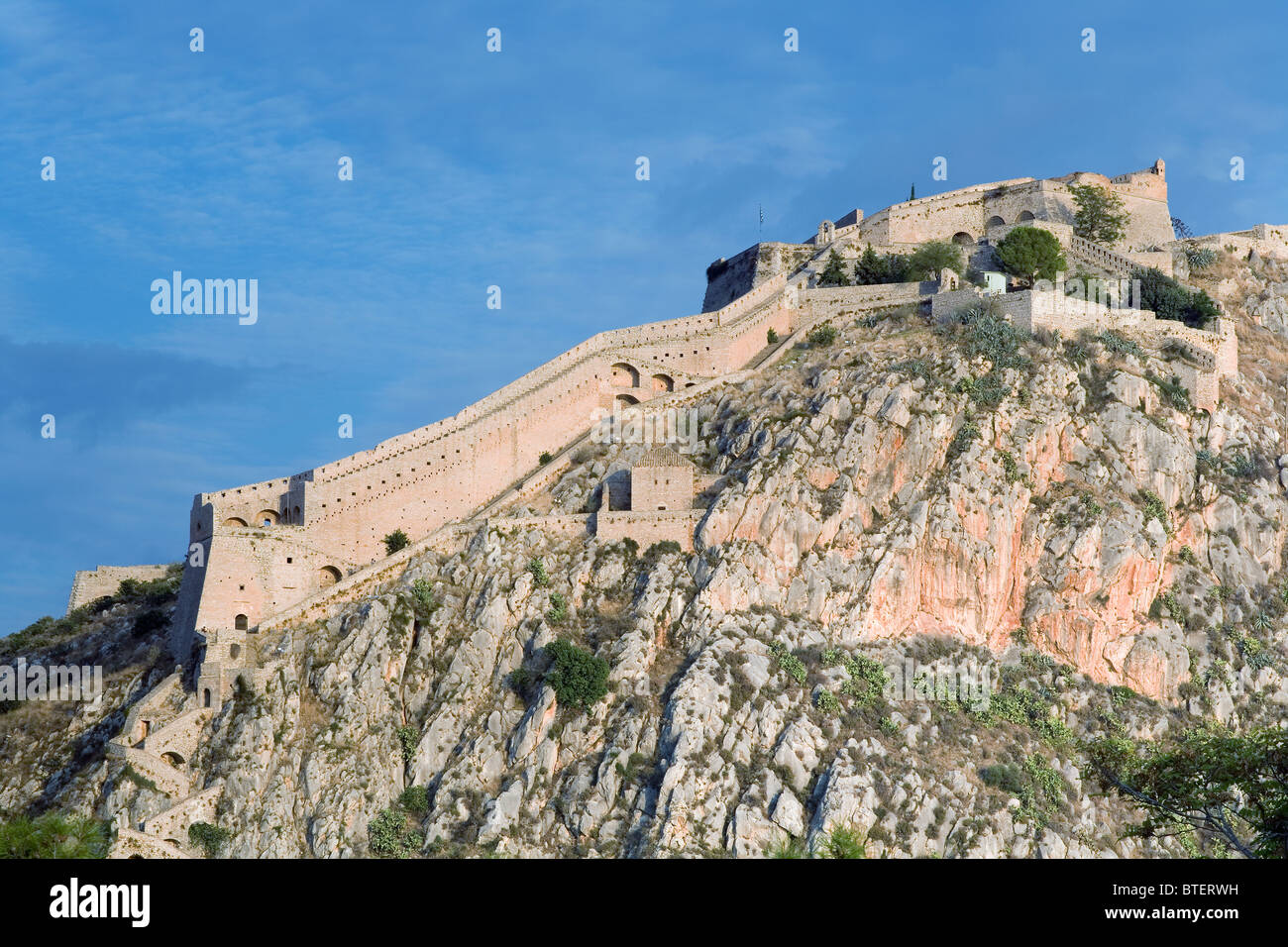 Palamidi Fortress, Nafplio, Greece, Europe Stock Photo - Alamy