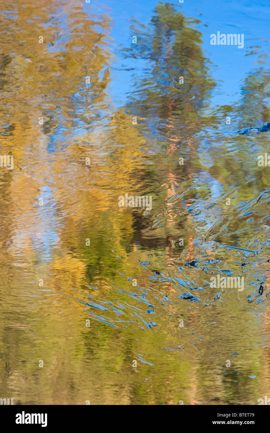 Water reflection abstract hi-res stock photography and images - Alamy