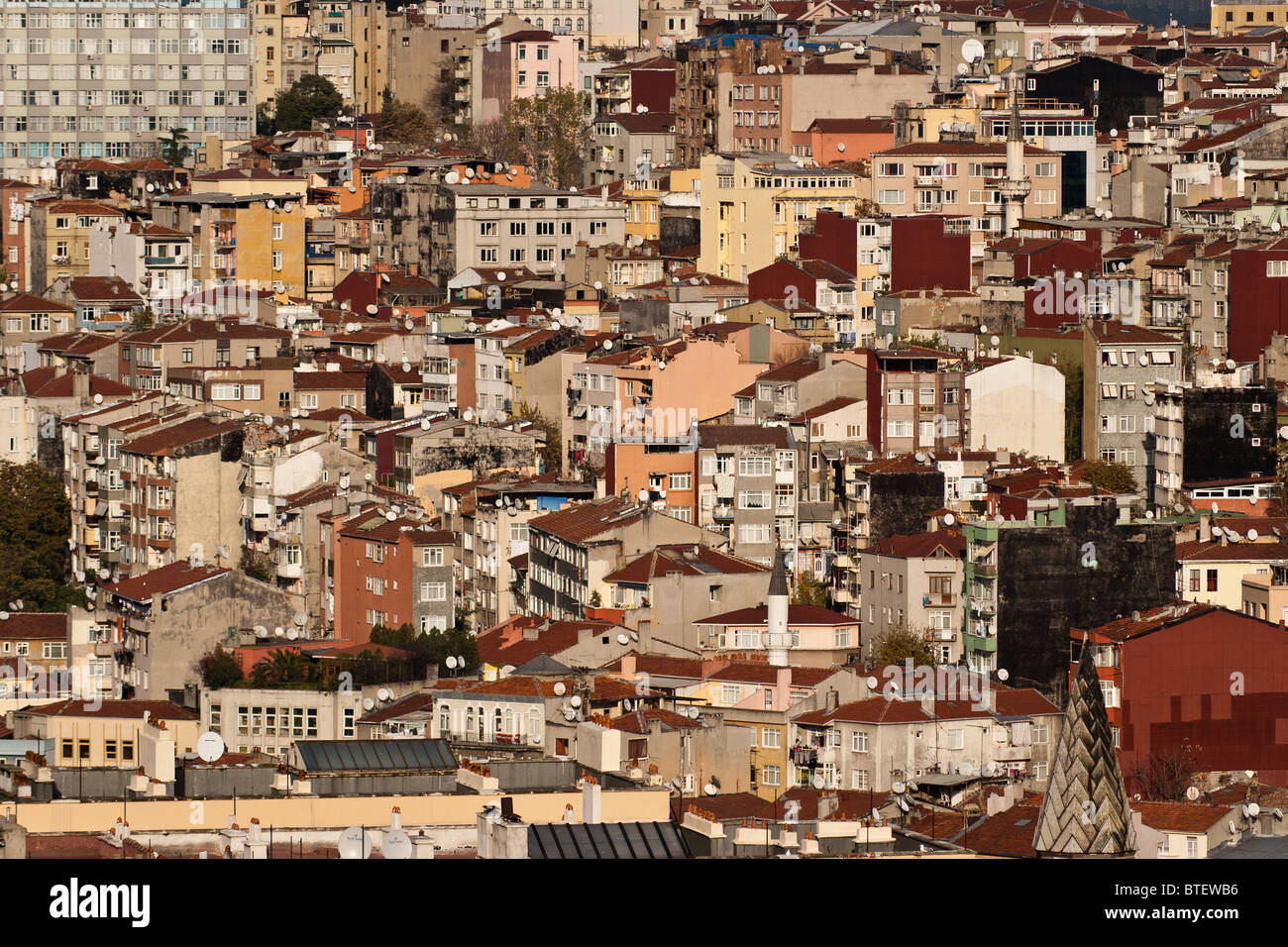 City texture of Istanbul Stock Photo - Alamy