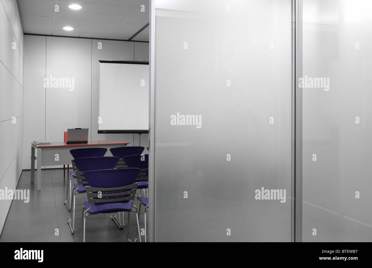 Modern boardroom lcd interior hi-res stock photography and images - Alamy