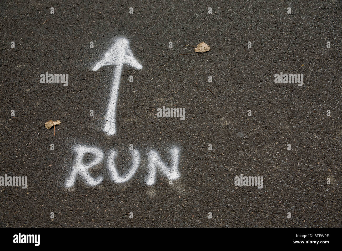 Arrow word hi-res stock photography and images - Alamy