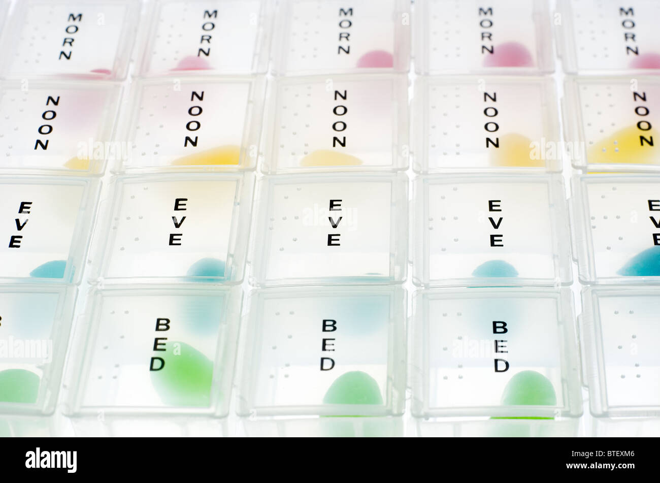 Pill boxes hi-res stock photography and images - Alamy