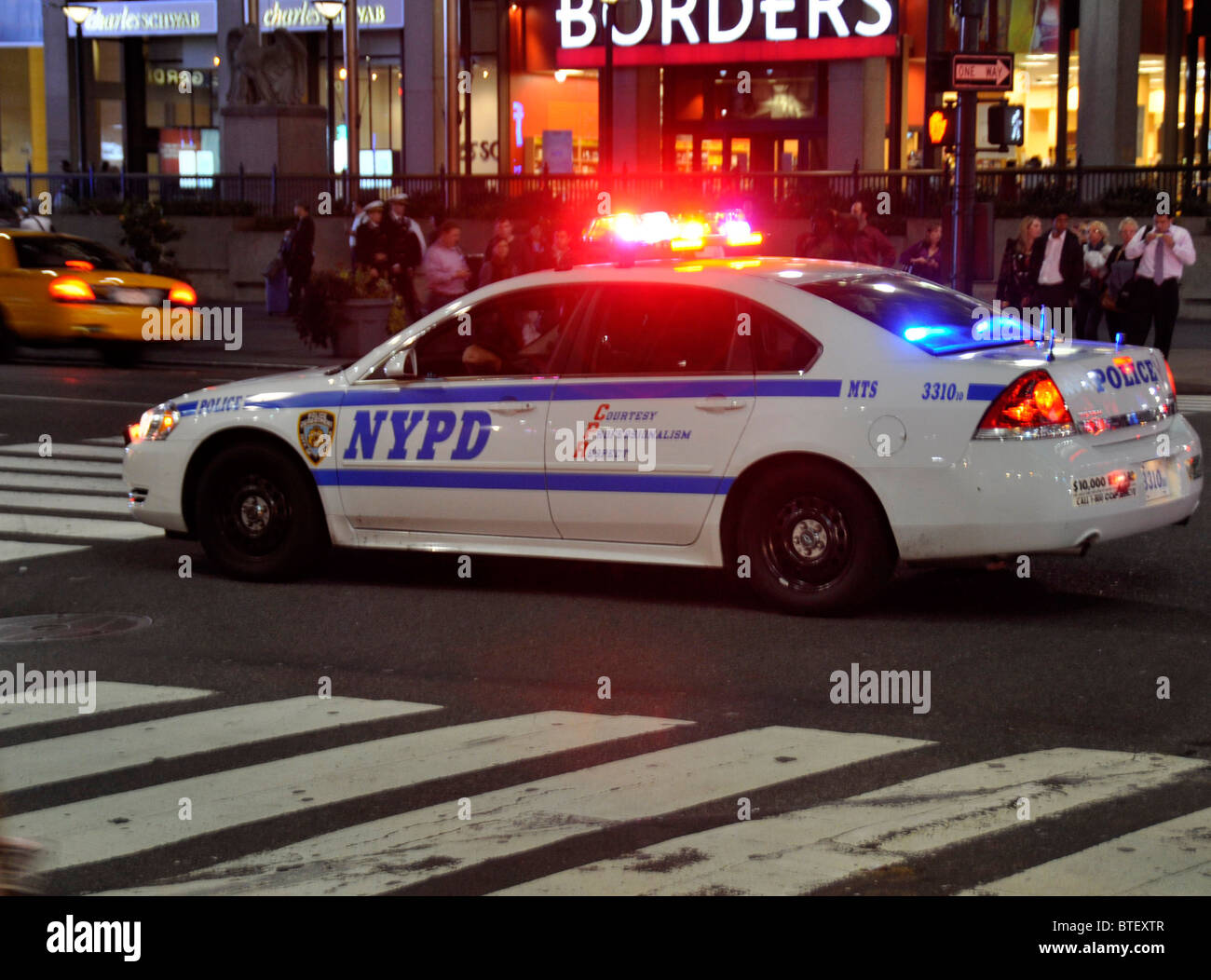 New York Police car Stock Photo - Alamy