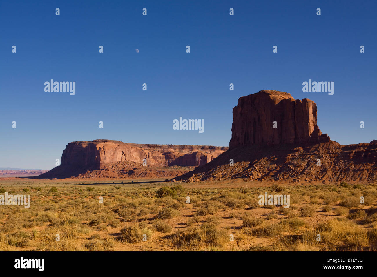 Monument valley rock formation - Utah USA Stock Photo - Alamy