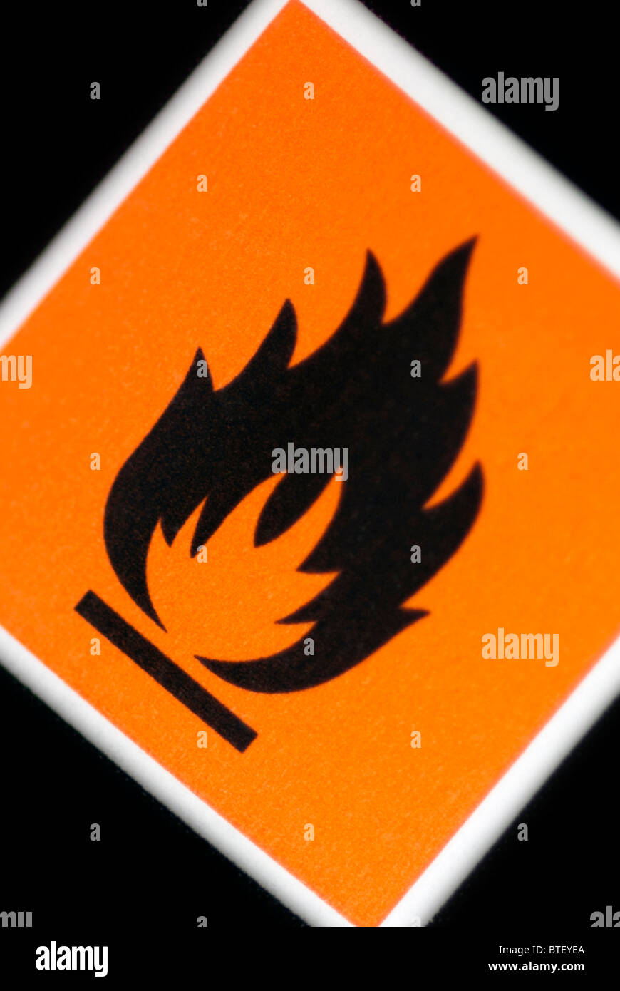 Inflammable Symbol High Resolution Stock Photography and Images - Alamy