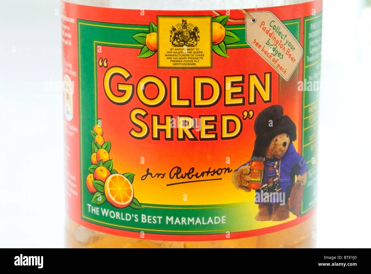 Golden shred marmalade hi-res stock photography and images - Alamy