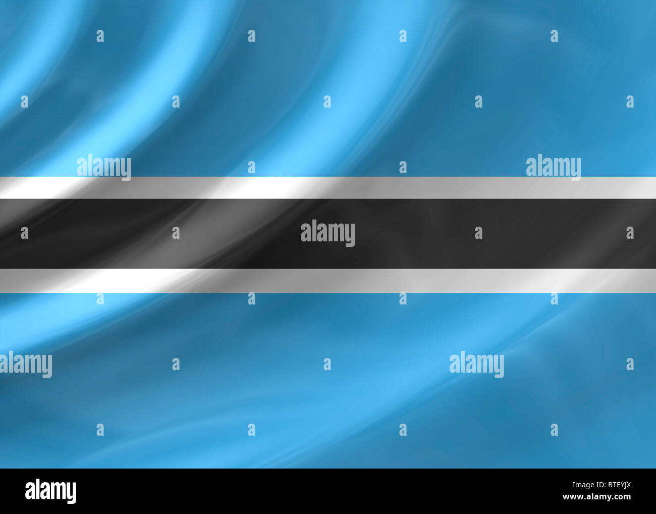 Flag botswana hi-res stock photography and images - Alamy