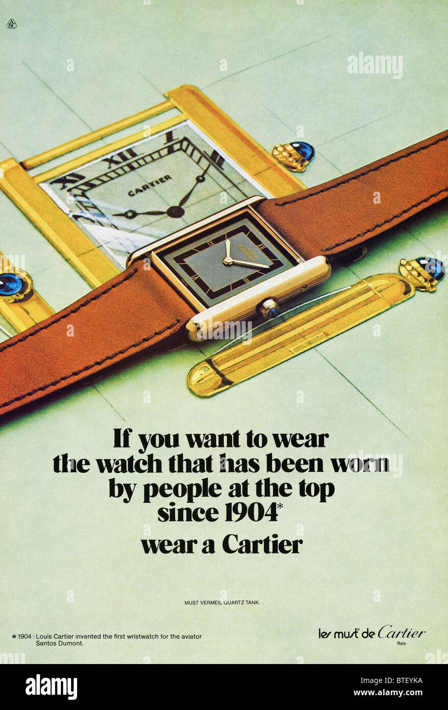 Cartier watch advert High Resolution Stock Photography and Images - Alamy