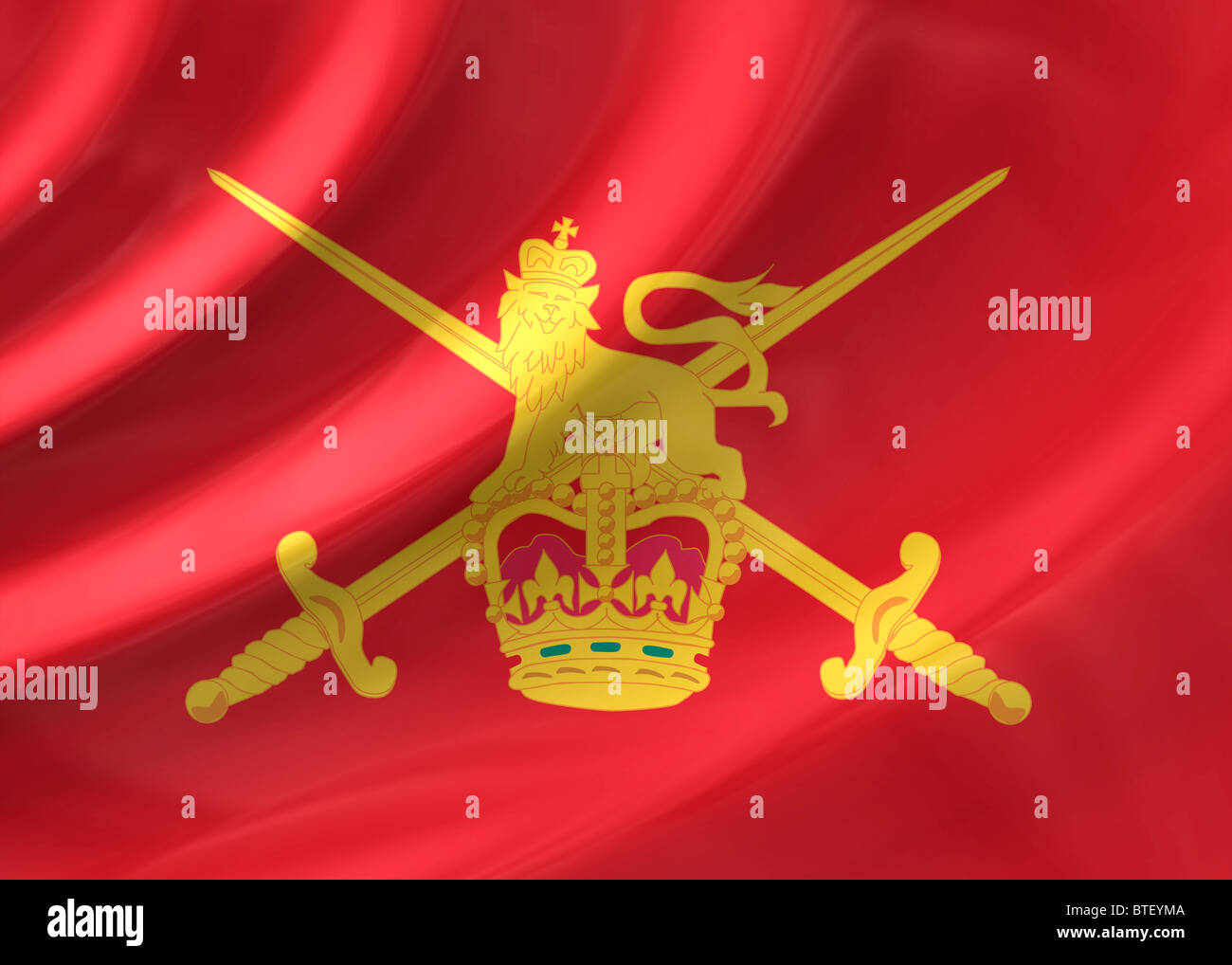 British army flag hi-res stock photography and images - Alamy