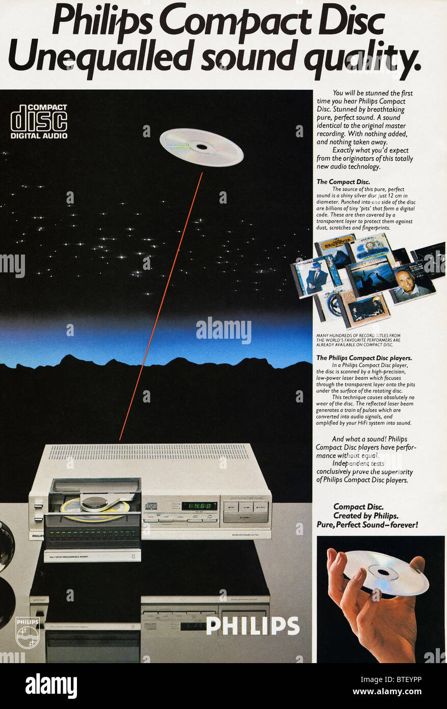 Compact Disc Logo 80s