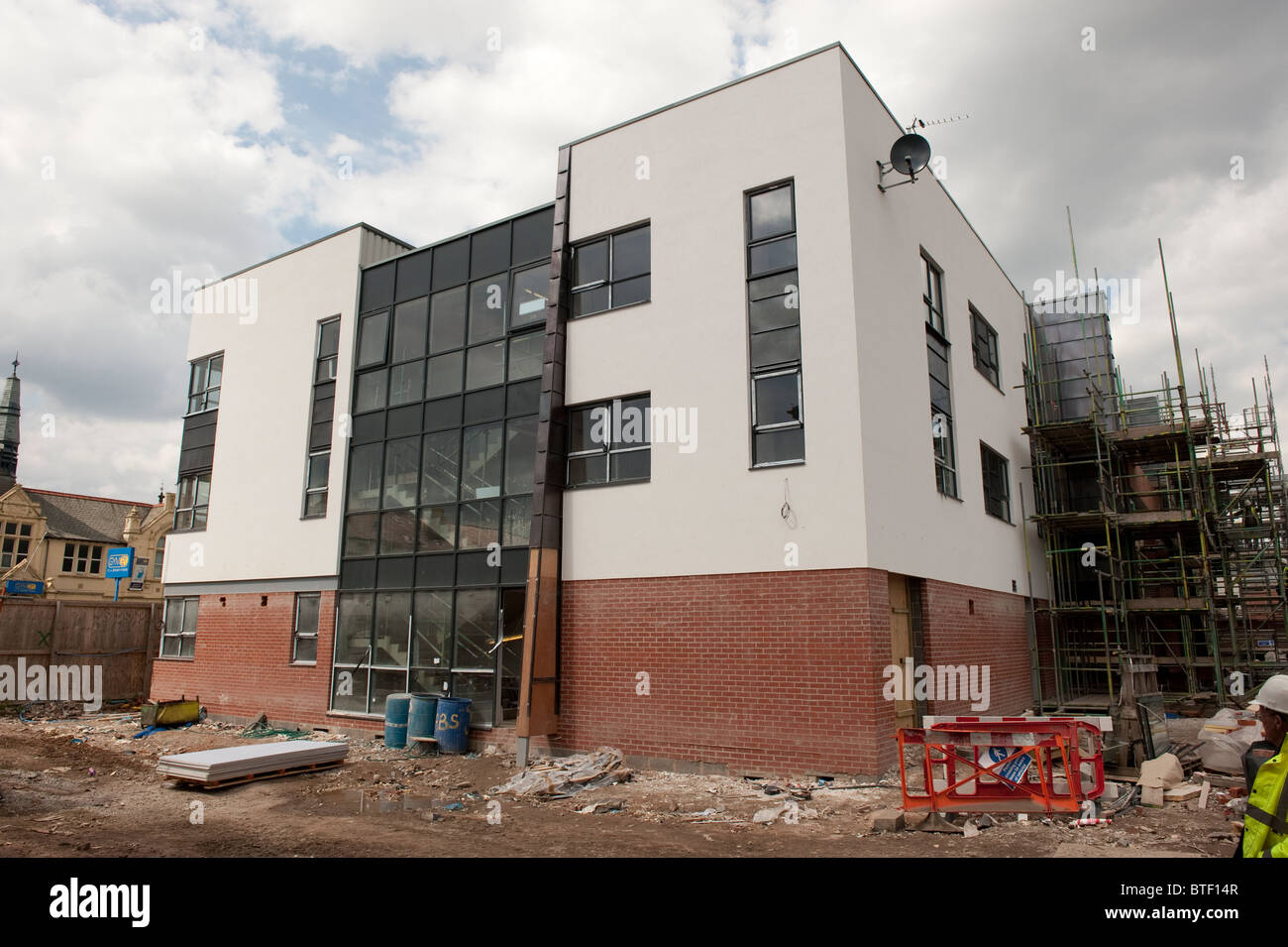 New fire station under construction Fire & Rescue Service UK Stock ...