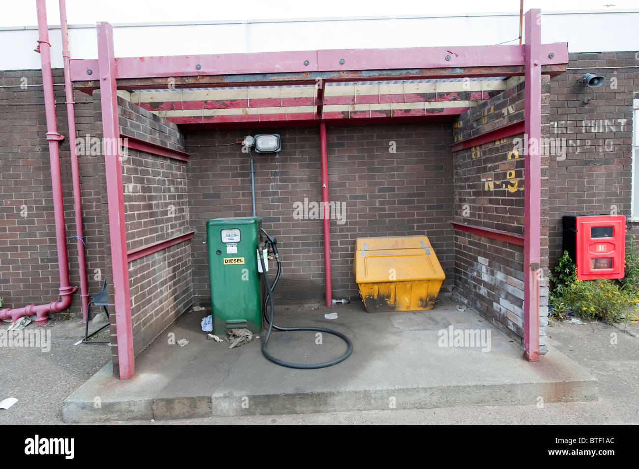 Industrial Diesel Fuel Filling Pump Stock Photo - Alamy