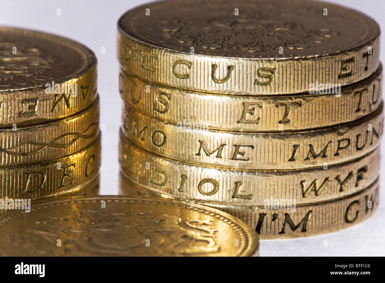 British Pound coins Stock Photo - Alamy