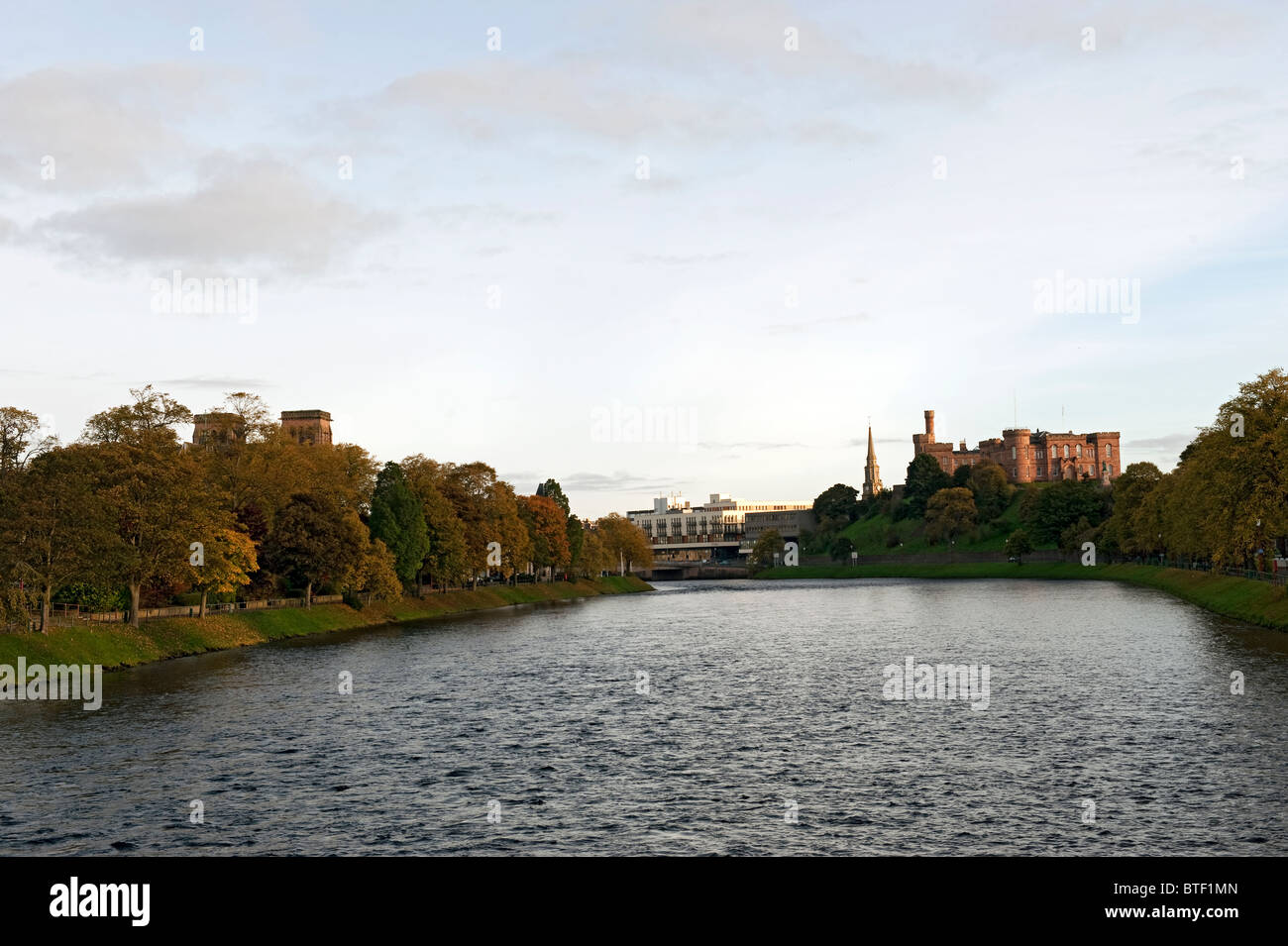 The River Ness, Inverness Scotland in Autumn Stock Photo - Alamy