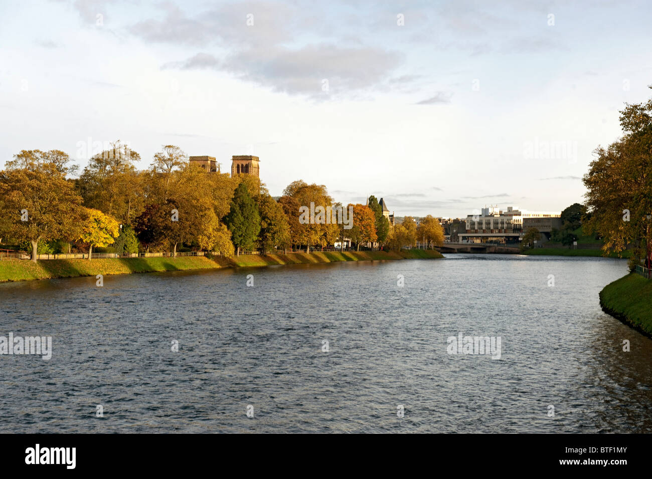 The River Ness, Inverness Scotland in Autumn Stock Photo - Alamy
