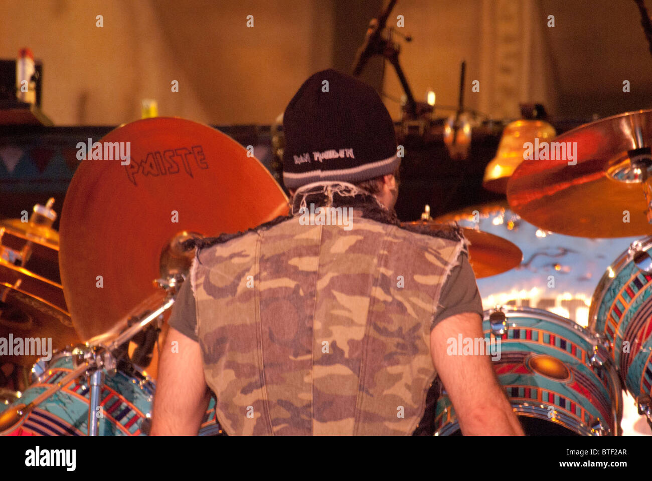 Iron Maiden Somewhere back in Time Tour Stock Photo - Alamy