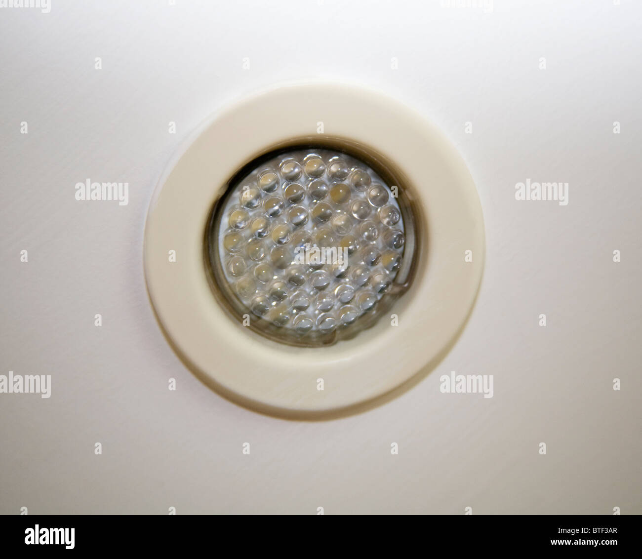 Close up LED spotlight in a ceiling Stock Photo - Alamy