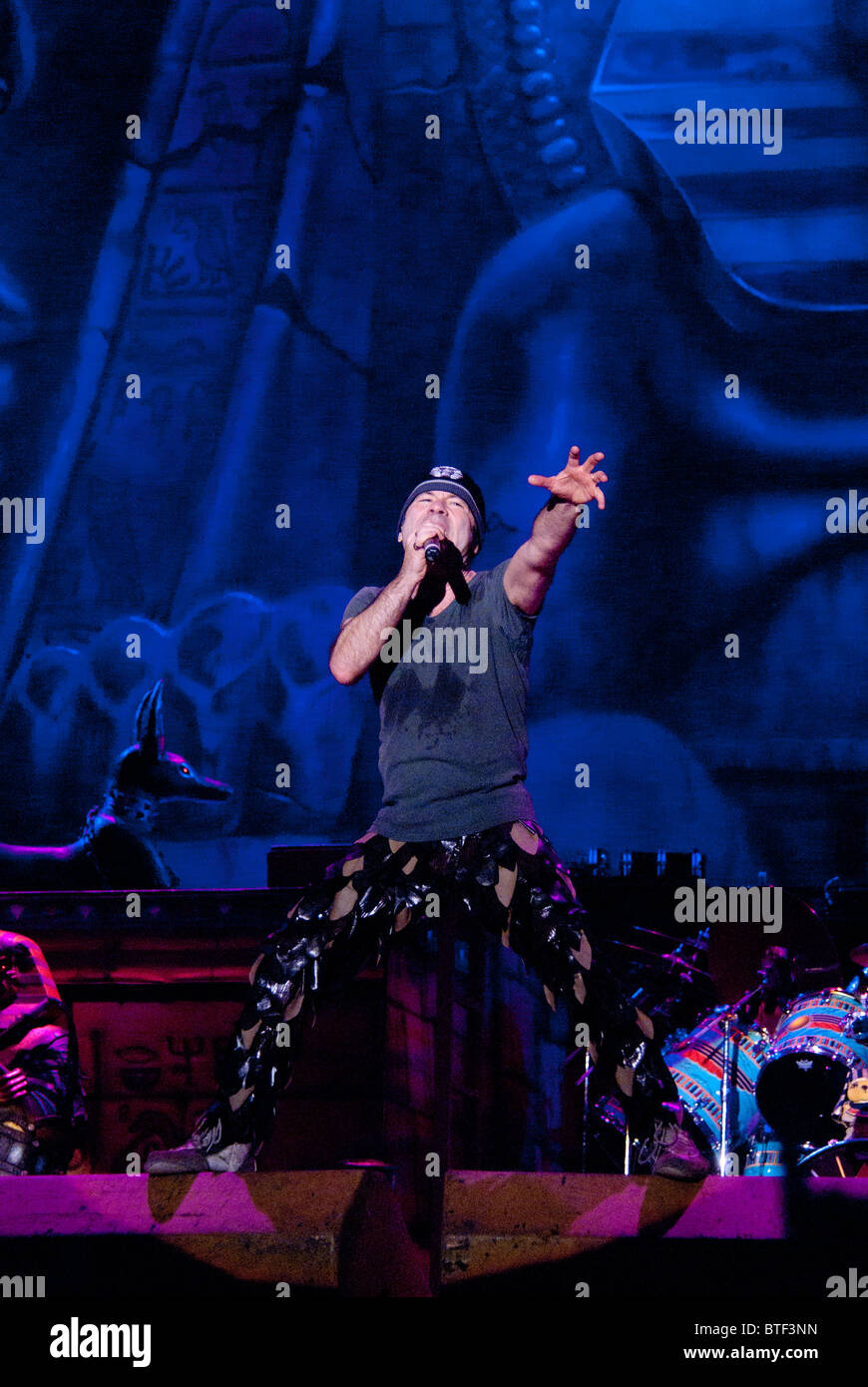 Iron Maiden Somewhere back in Time Tour Stock Photo - Alamy