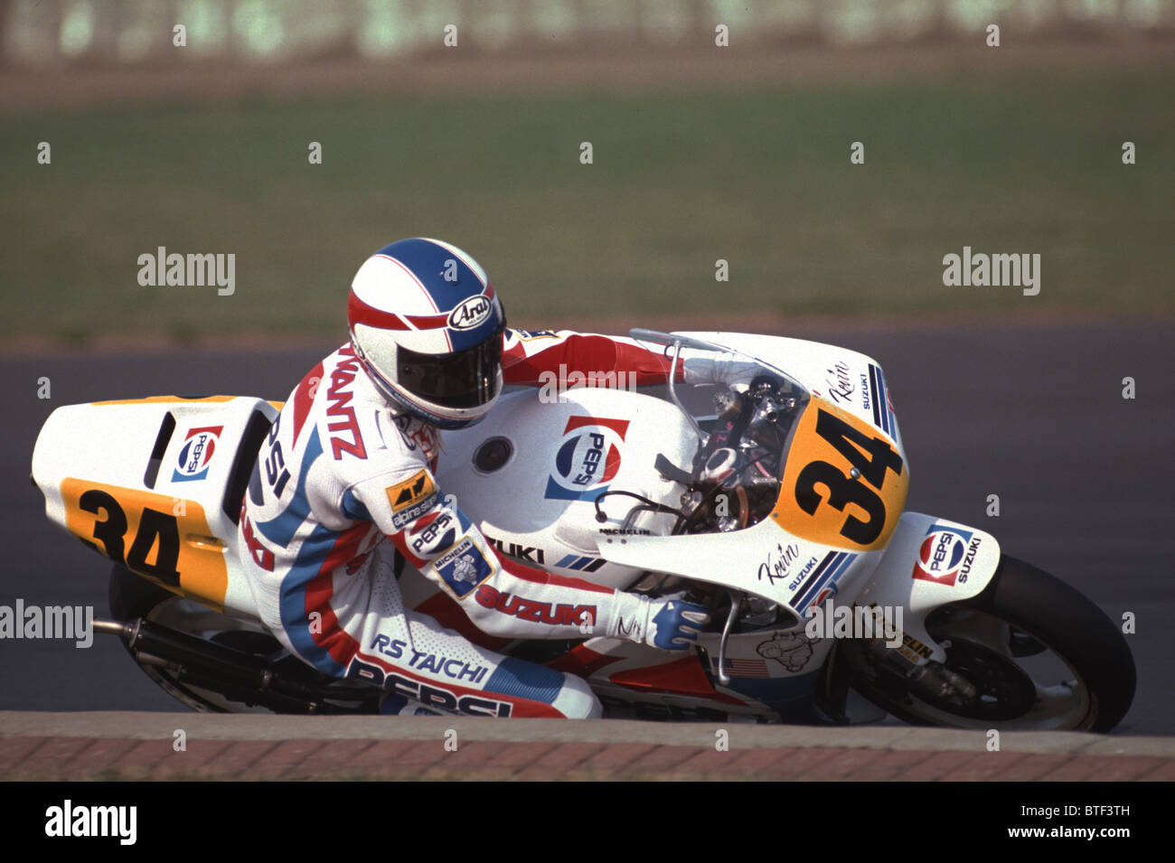 Kevin Swantz Vintage MotoGP Stock Photo - Alamy