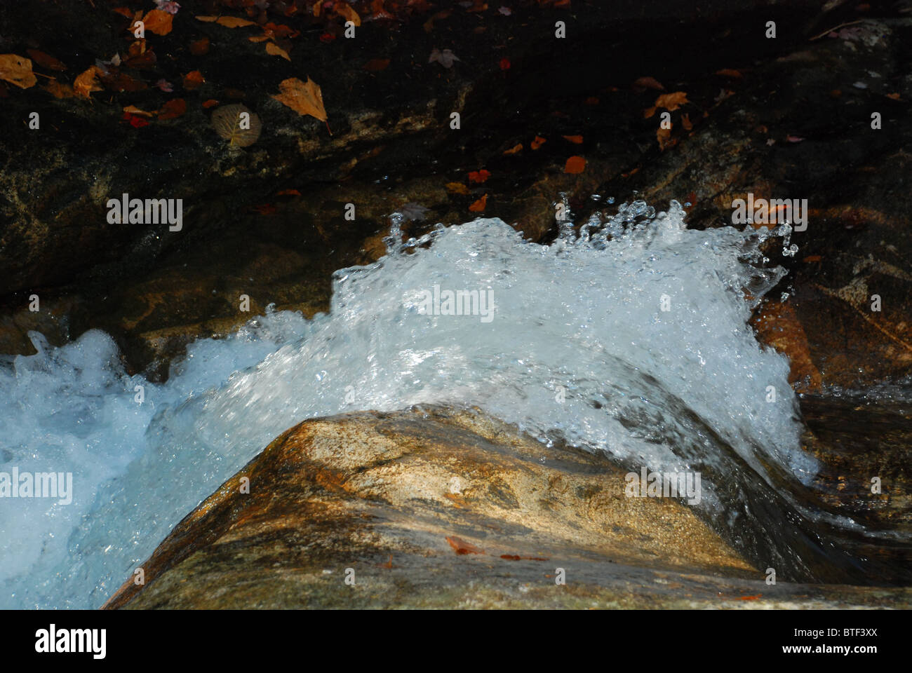 Rushing water - short exposure Stock Photo - Alamy