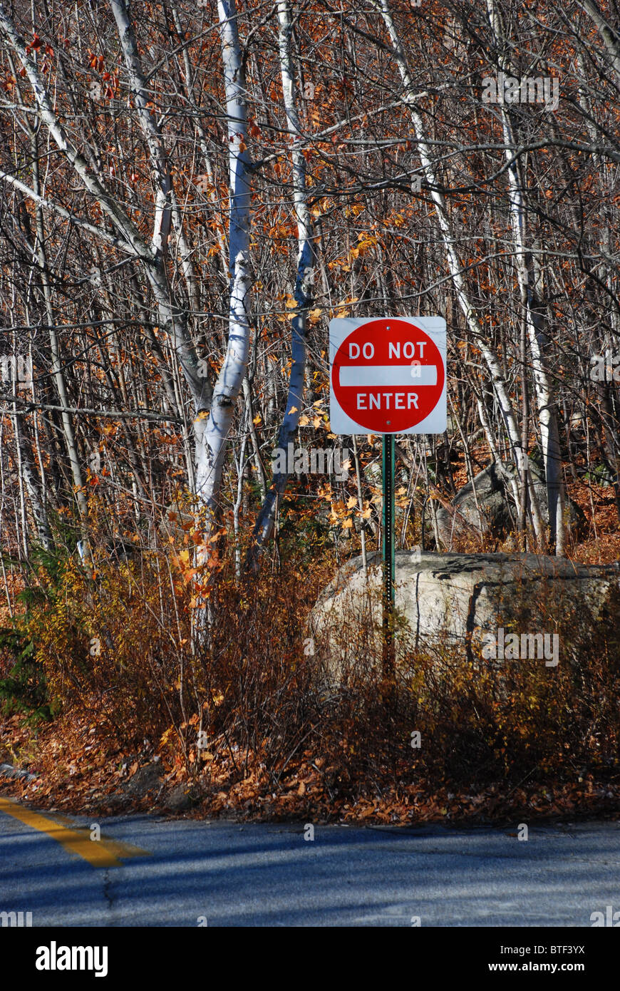 'Do not enter' sign Stock Photo - Alamy
