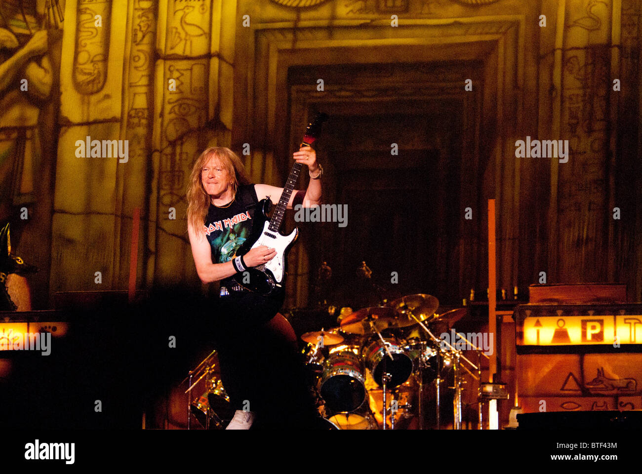 Iron Maiden Somewhere back in Time Tour Stock Photo - Alamy