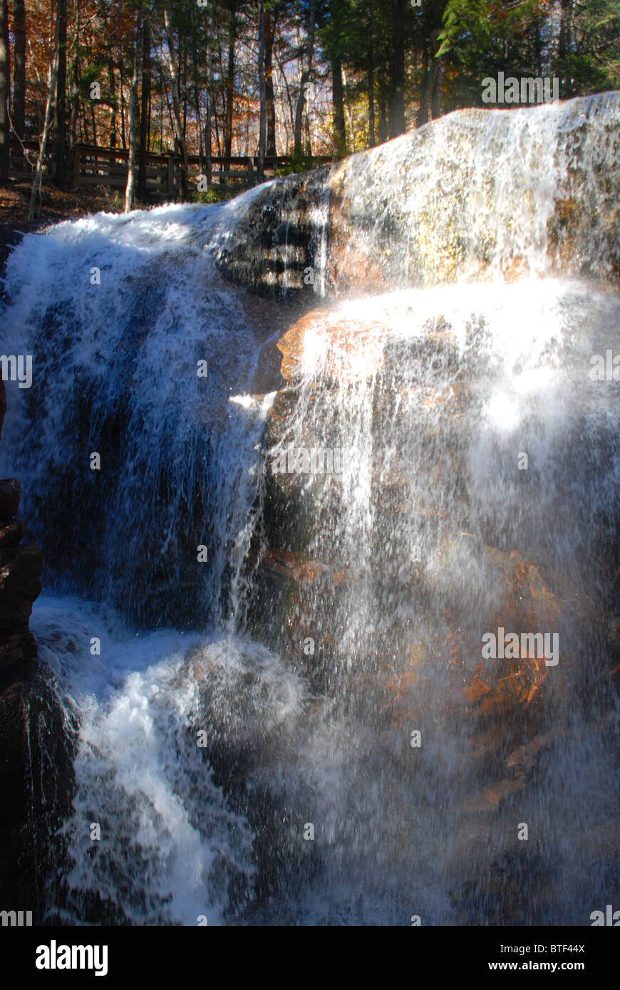 Waterfall - The Flume, Lincoln, NH, USA Stock Photo - Alamy
