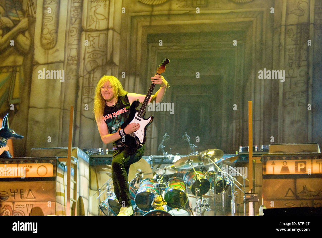 Iron Maiden Somewhere back in Time Tour Stock Photo - Alamy