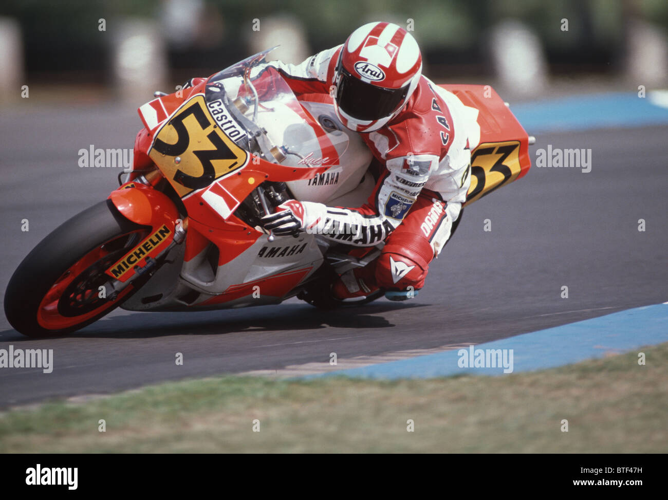 Luca Cadalora, Vintage MotoGP Stock Photo - Alamy
