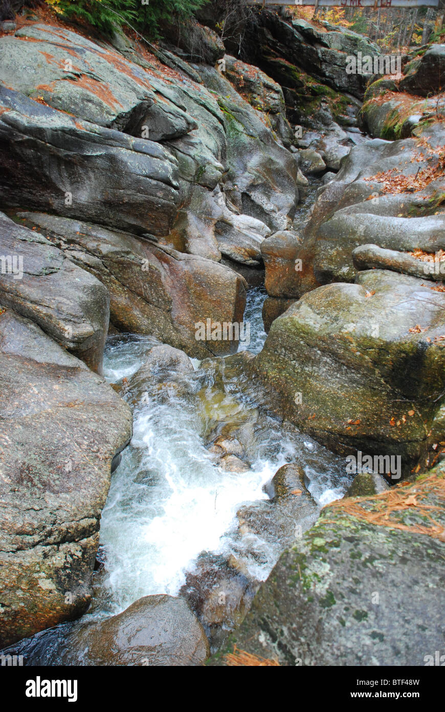 Sculptured Rocks Groton , Grafton County, NH , USA Stock Photo - Alamy