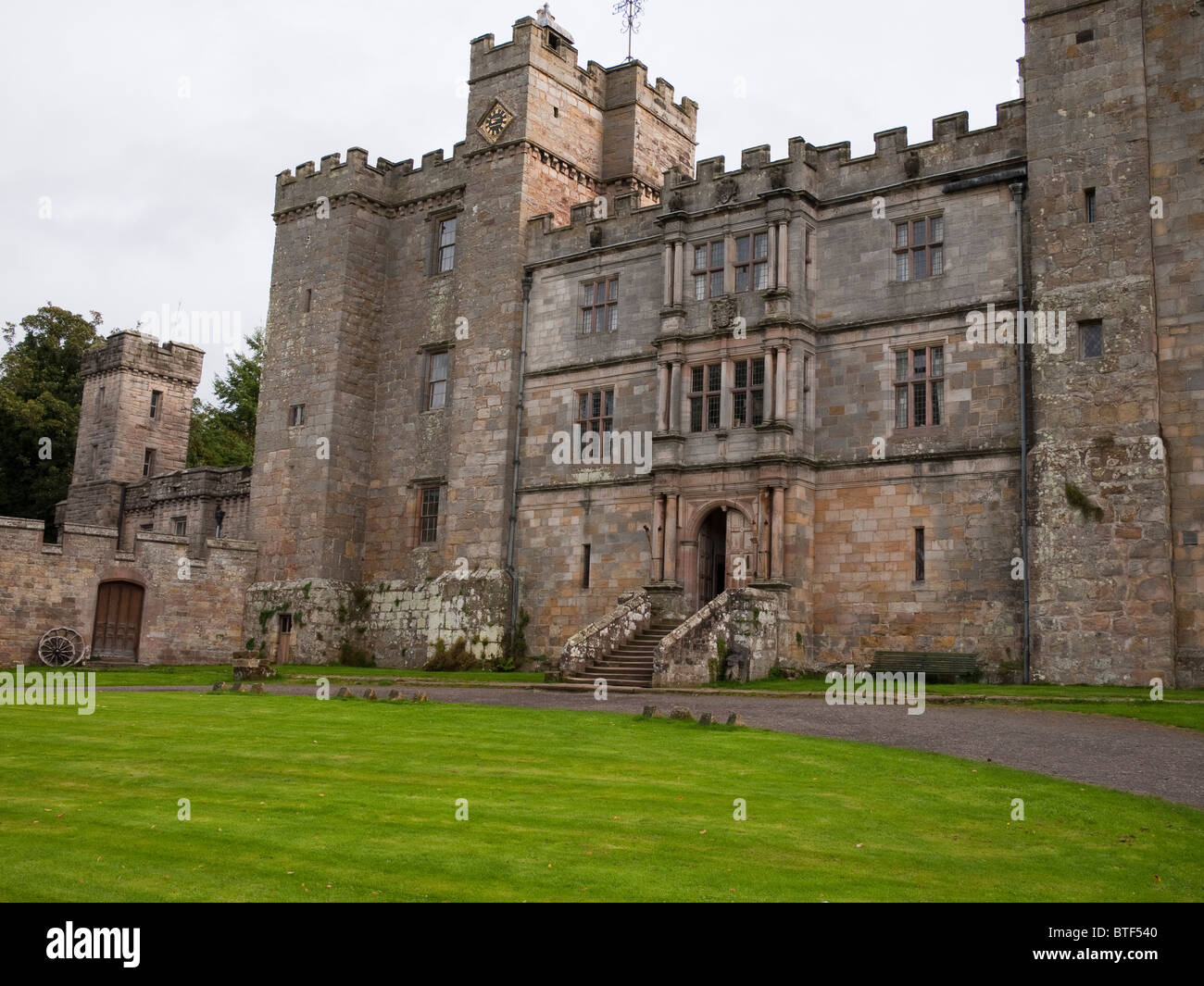 Chillingham Castle, Northumberland Stock Photo - Alamy
