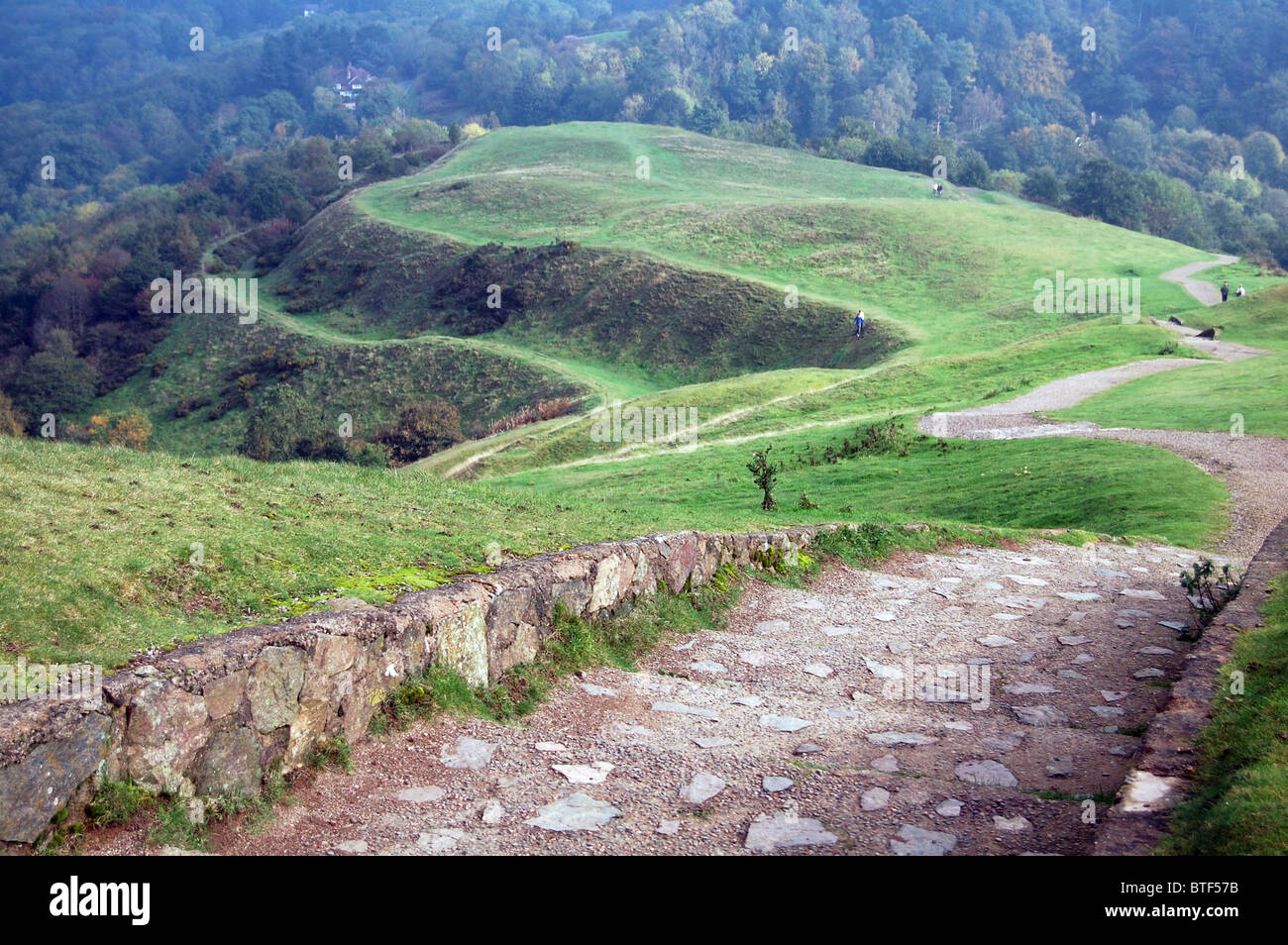 British camp malvern hills fort hi-res stock photography and images - Alamy